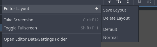 Current Layout Not Selected By Default In Save Layout Dialog · Issue #72540 · godotengine/godot ...