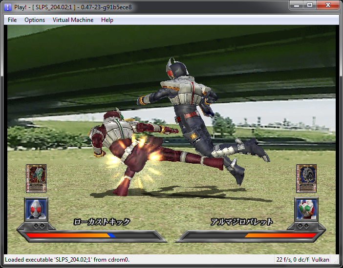 [SLPS-20402] Kamen Rider Blade · Issue #1541 · jpd002/Play-Compatibility · GitHub