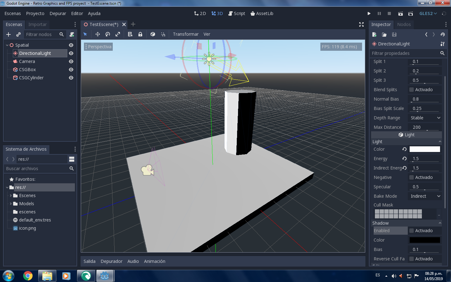 GLES2 Directional shadow framebuffer status invalid error and shadow bug · Issue #28894 ...