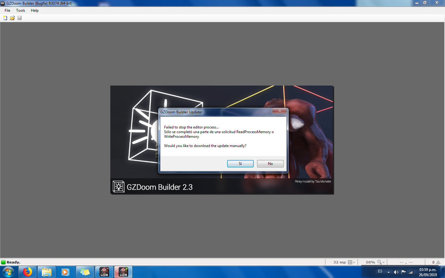 gzdoom builder updater error · Issue #301 · UltimateDoomBuilder/UltimateDoomBuilder · GitHub