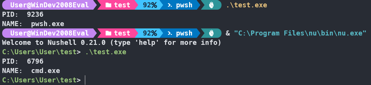 Compatibility issues with oh-my-posh · Issue #2703 · nushell/nushell · GitHub