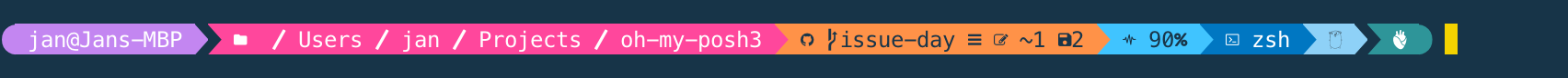 Feature Request: full agnoster path hybrid with colours · Issue #142 ...