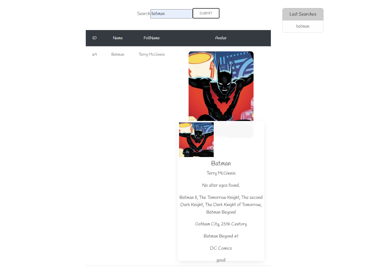 GitHub - maorofek/superheroes