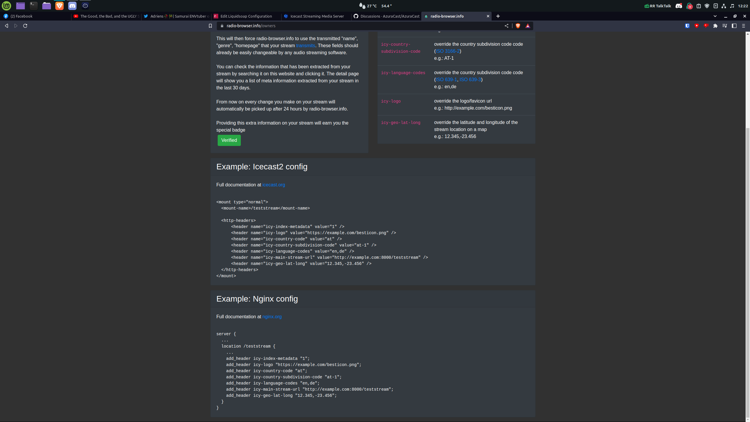 Bump into the new versions? · Issue #15 · AzuraCast/icecast-kh-ac · GitHub