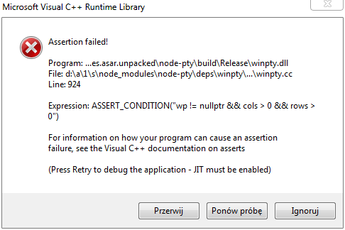 Window crash after rapid opening and hiding integrated terminal · Issue ...