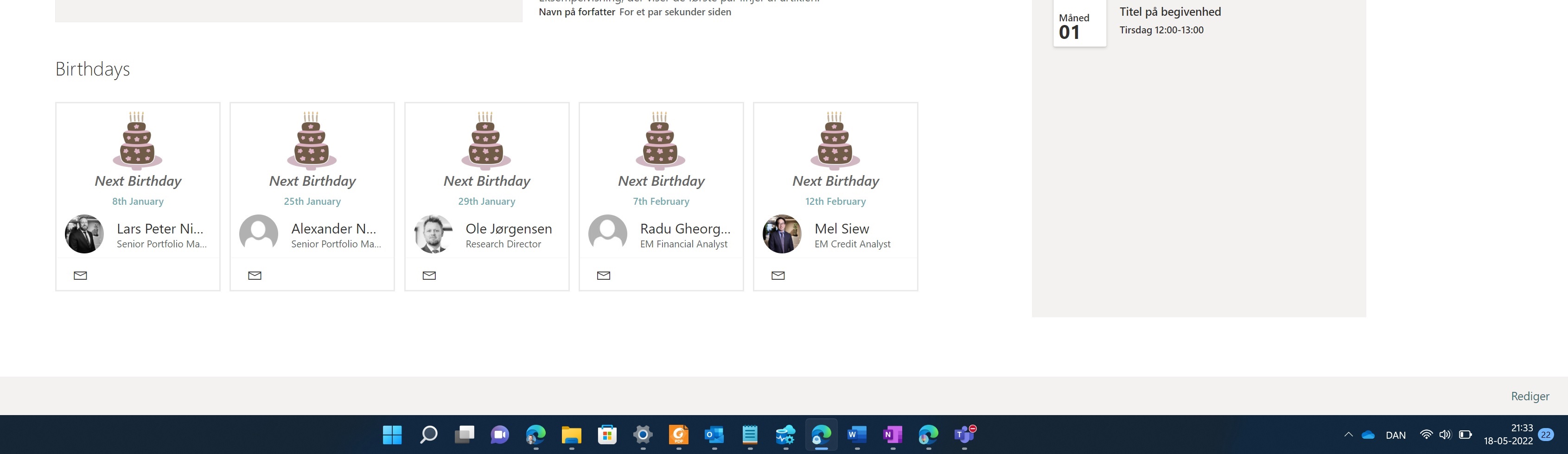 React Birthdays · Issue 2709 · Pnpsp Dev Fx Webparts · Github