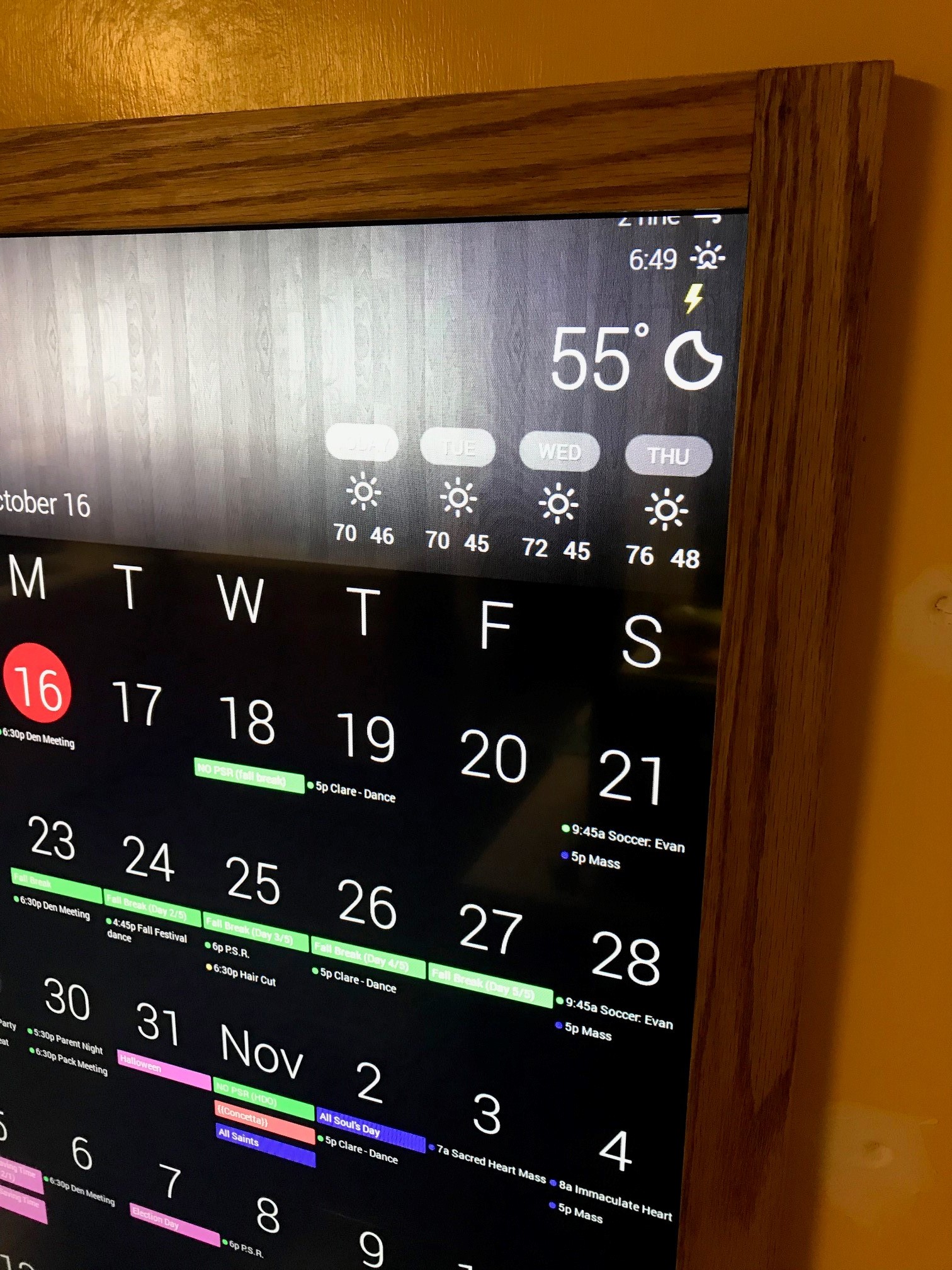 Weather Off-Screen in Big Calendar · Issue #138 · dakboard/Cloud-Platform · GitHub