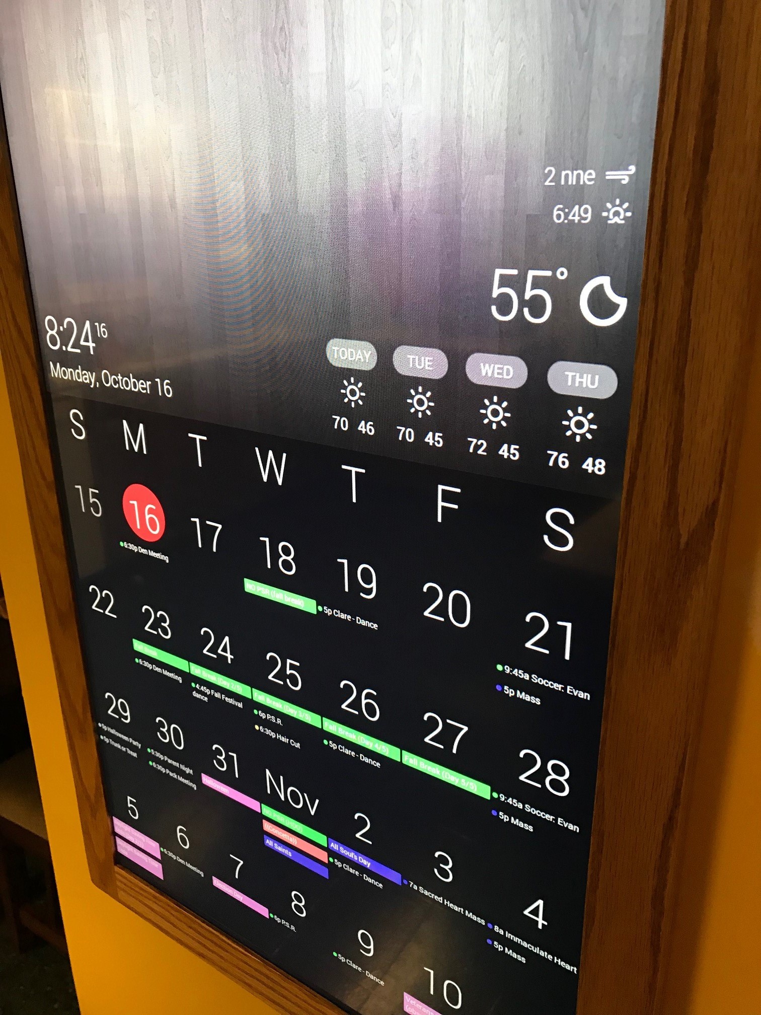 Weather Off-Screen in Big Calendar · Issue #138 · dakboard/Cloud-Platform · GitHub