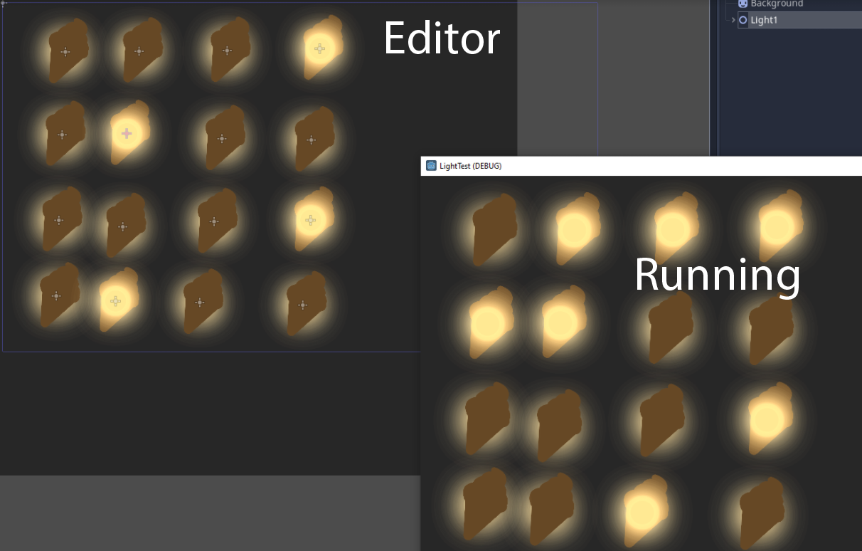 Light2D Additive not always rendered in correct order (Only GLES2 ...