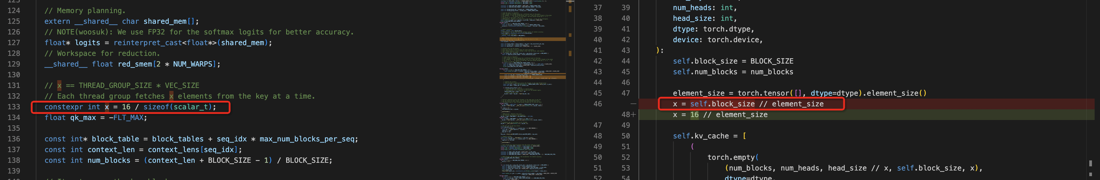 CacheManager init with k cache dim x is not correct when BLOCK_SIZE != 16 · Issue #949 ...