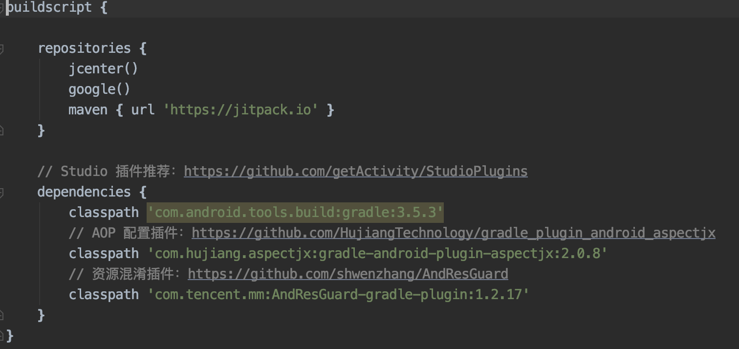 Noclassdeffounderror · Issue 259 · Hujiangtechnologygradlepluginandroidaspectjx · Github