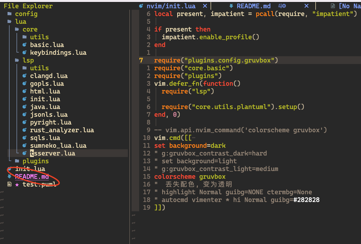 theme color changed · Issue #128 · ellisonleao/gruvbox.nvim · GitHub