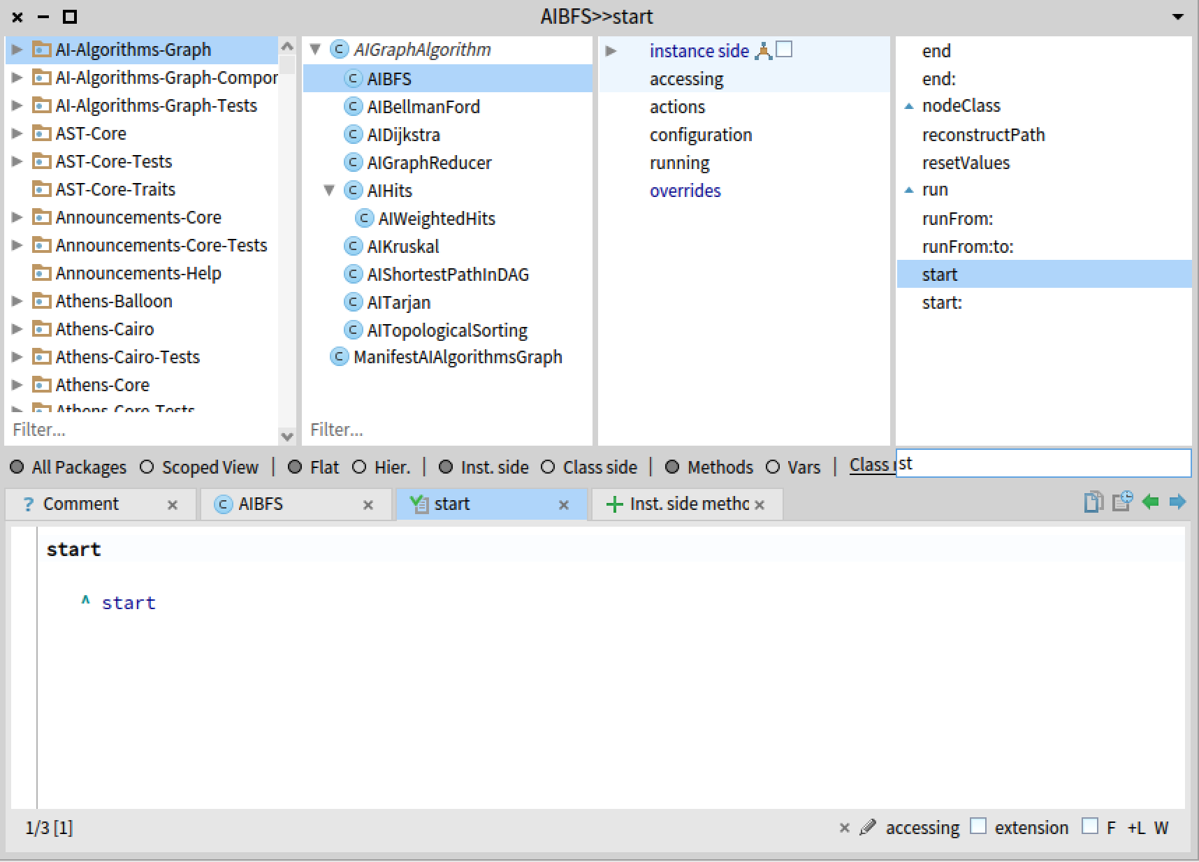 Browser method filter is broken · Issue #11724 · pharo-project/pharo · GitHub