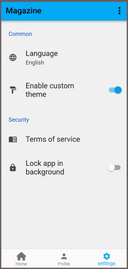 GitHub - FadwaFouad/Magazine_app