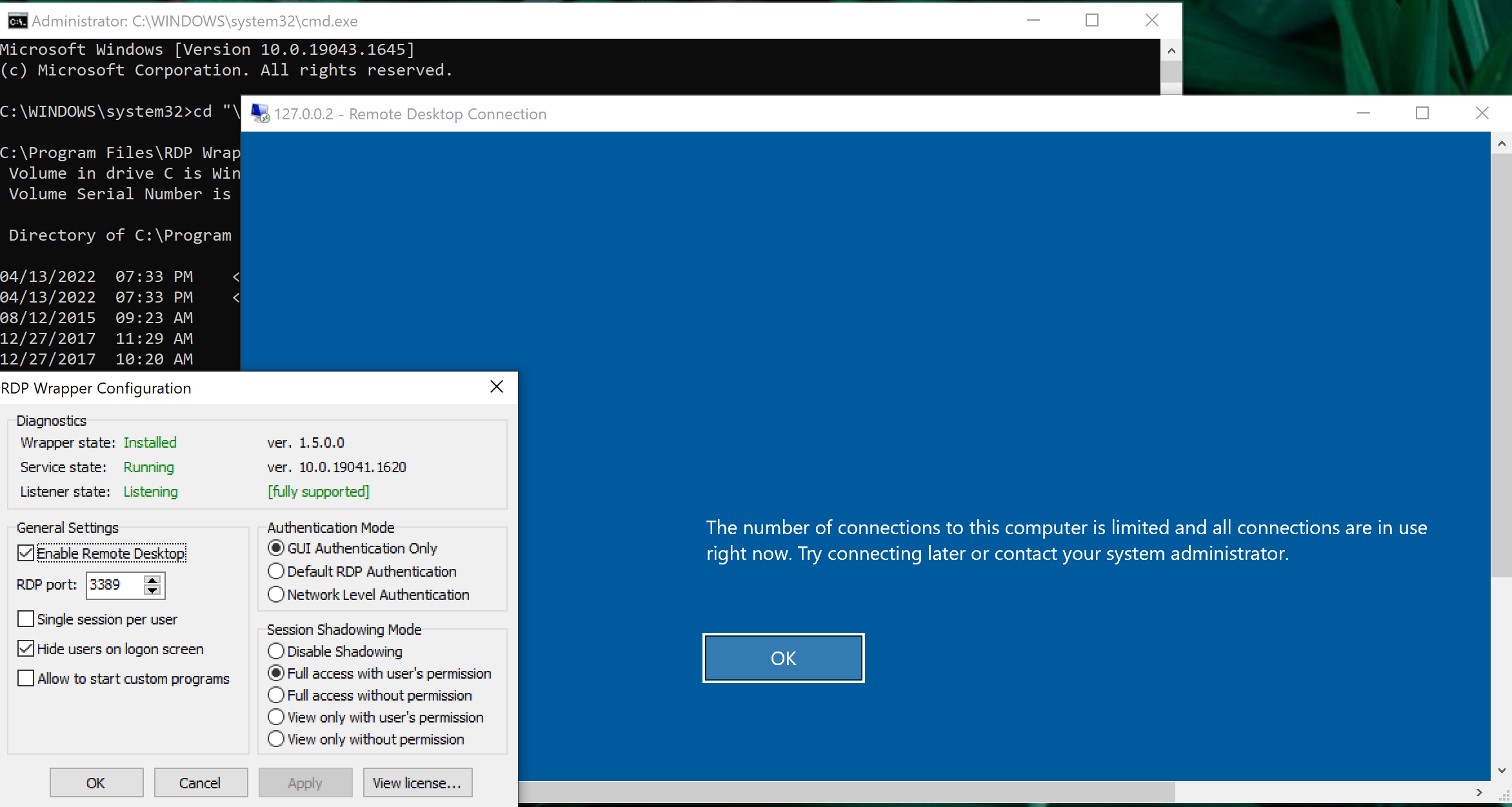 Stopped working after update win 10 19041.1620 · Issue #1786 · stascorp ...