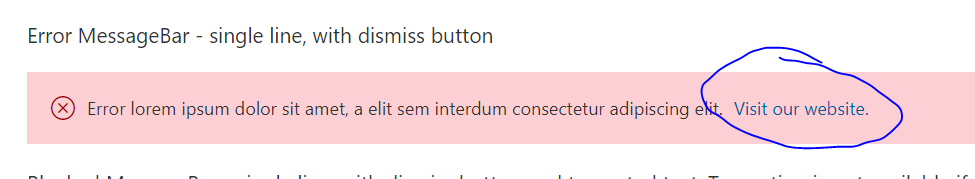 Link in Error MessageBar doesn't meet color contrast requirements · Issue #5265 · microsoft ...