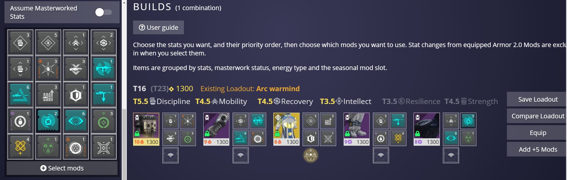 DIM does not take into consideration the energy level of armour when ...