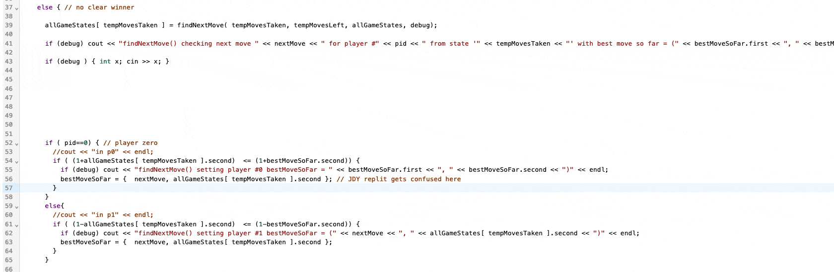 Wrong matching bracket highlighted in certain cases · Issue #784 · codemirror/dev · GitHub