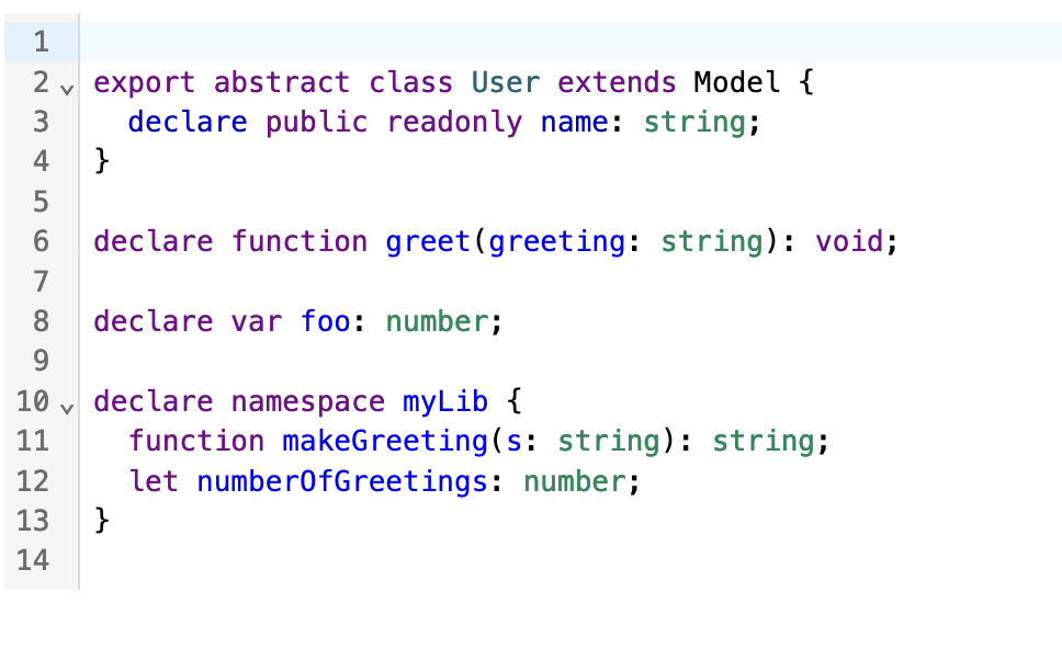 Declare Keyword Not Highlighted Correctly For Class Properties In Ts · Issue 1121 · Codemirror