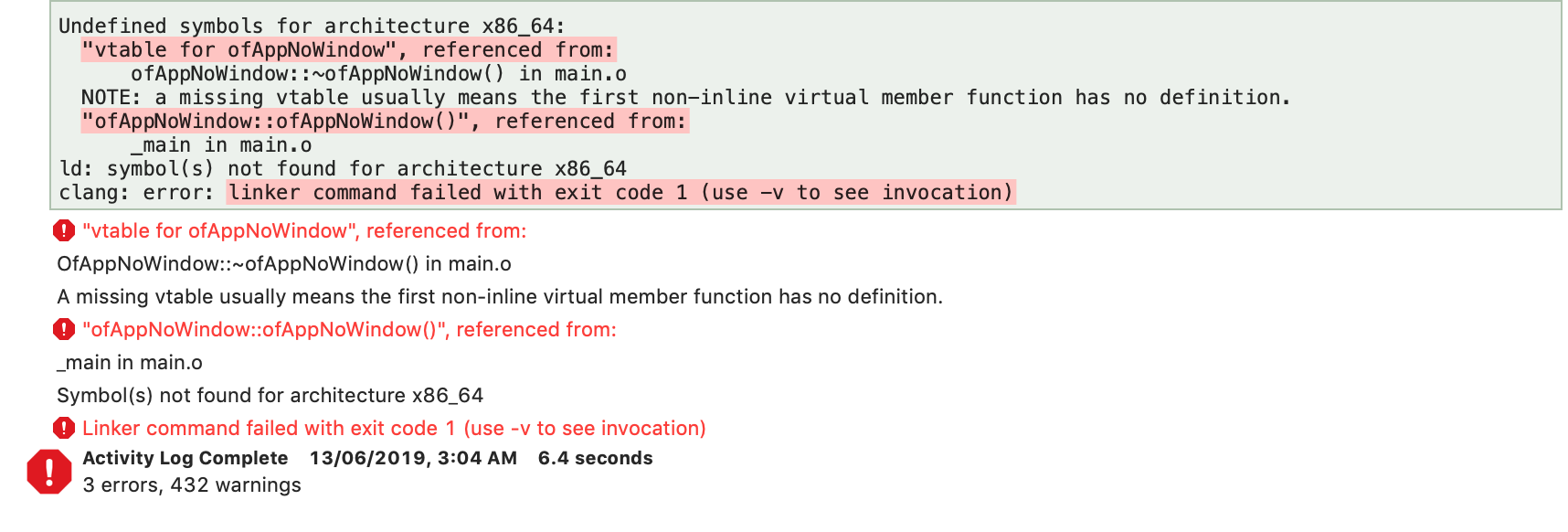 Cannot use ofAppNoWindow on iOS · Issue #6308 · openframeworks/openFrameworks · GitHub