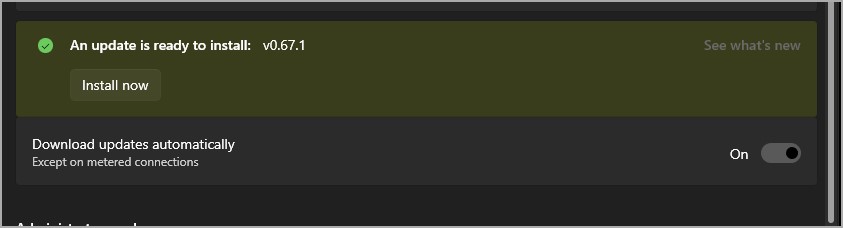 Update downloaded automatically on a metered network · Issue #24010 · microsoft/PowerToys · GitHub