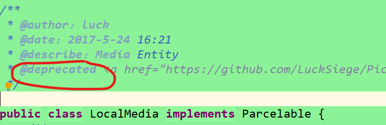 关于注释的小问题 · Issue #1984 · LuckSiege/PictureSelector · GitHub