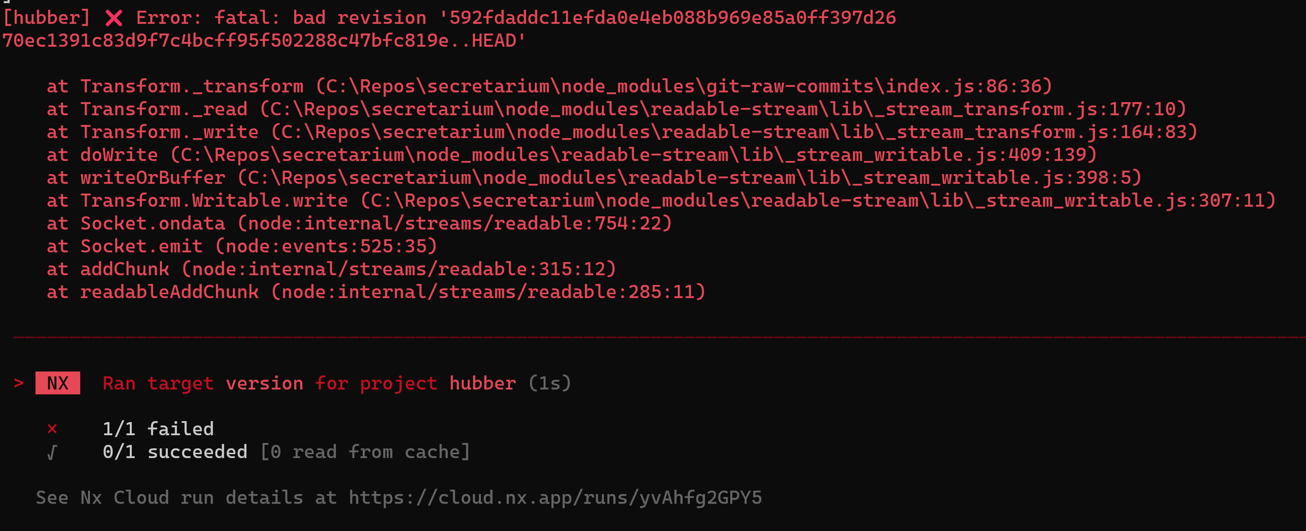 Failure to function in repositories with merged unrelated histories · Issue #593 · jscutlery ...