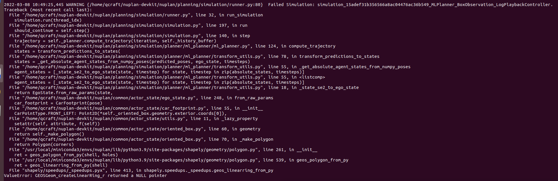 Simulation failed · Issue #35 · motional/nuplan-devkit · GitHub