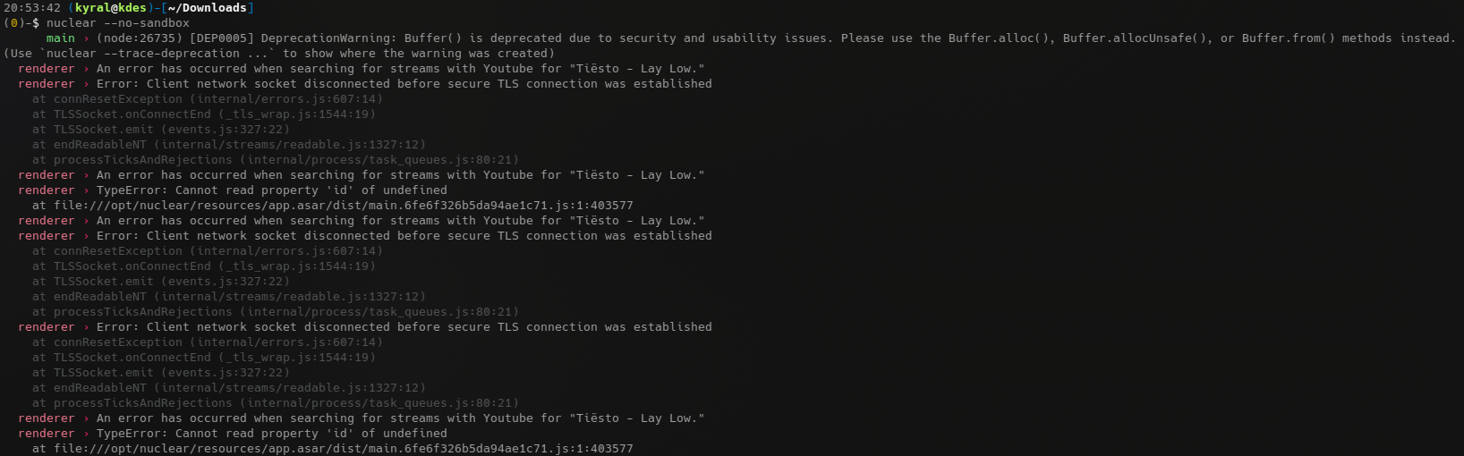 Songs don't play · Issue #1467 · nukeop/nuclear · GitHub