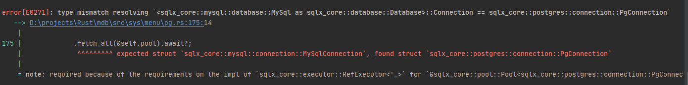 Unknown column '$1' in 'where clause' · Issue #389 · launchbadge/sqlx · GitHub