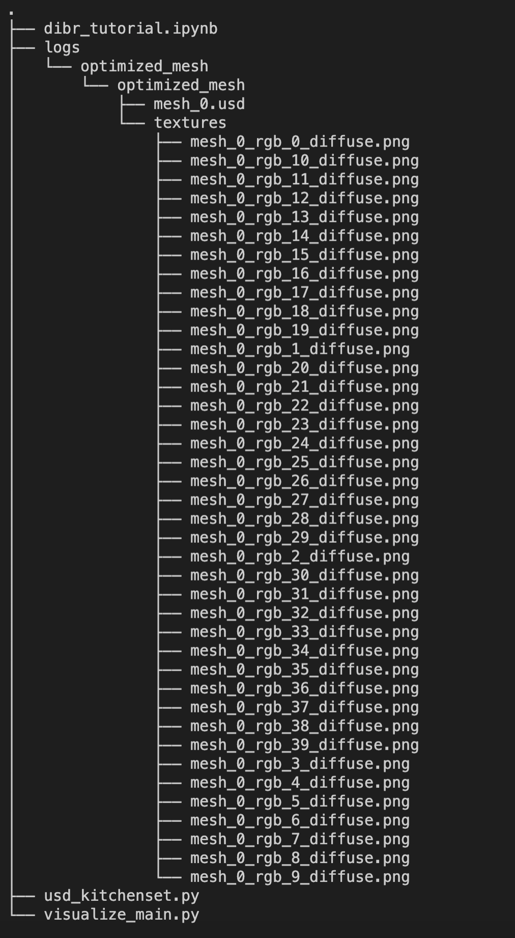 kaolin-dash3d can not show mesh_0.usd generated by dibr_tutorial.ipynb · Issue #473 ...