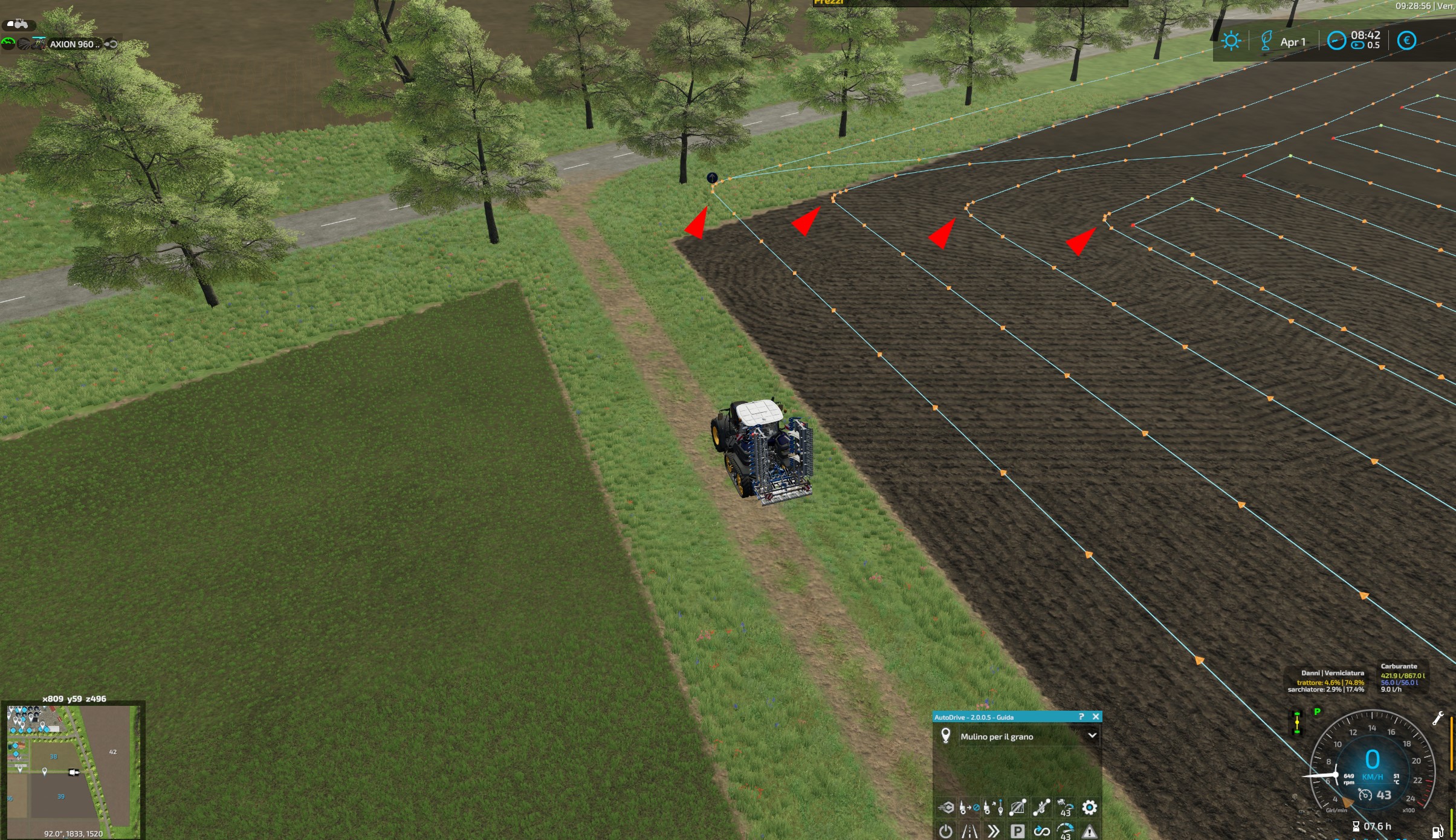 [BUG_SP] Path creation. · Issue #1447 · Courseplay/Courseplay_FS22 · GitHub