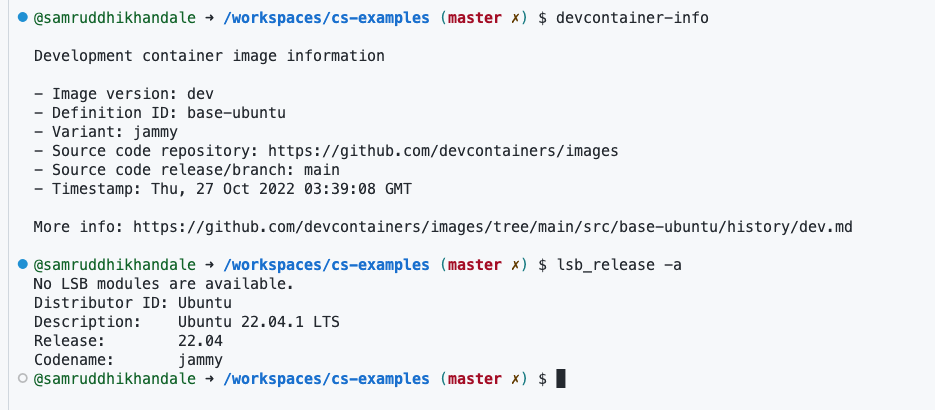 `mcr.microsoft.com/devcontainers/base:ubuntu` is still focal? · Issue #170 · devcontainers ...