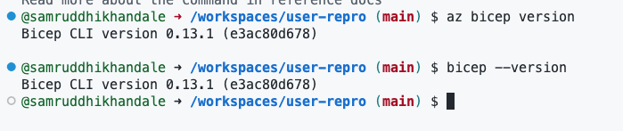 Azure CLI with Bicep works differently · Issue #336 · devcontainers/features · GitHub