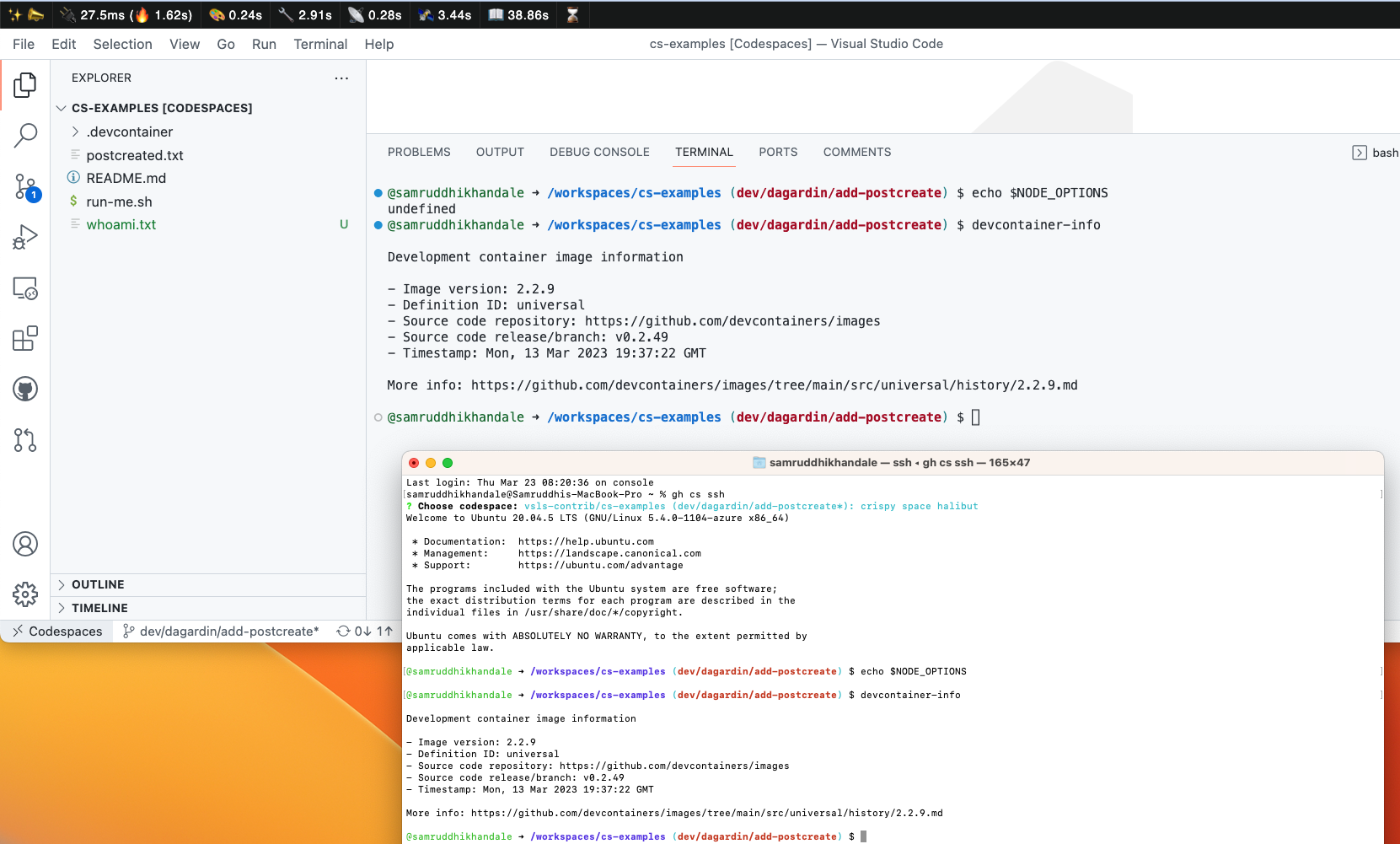 NODE_OPTIONS being set incorrectly in VS Code integrated terminal · Issue #501 · devcontainers ...