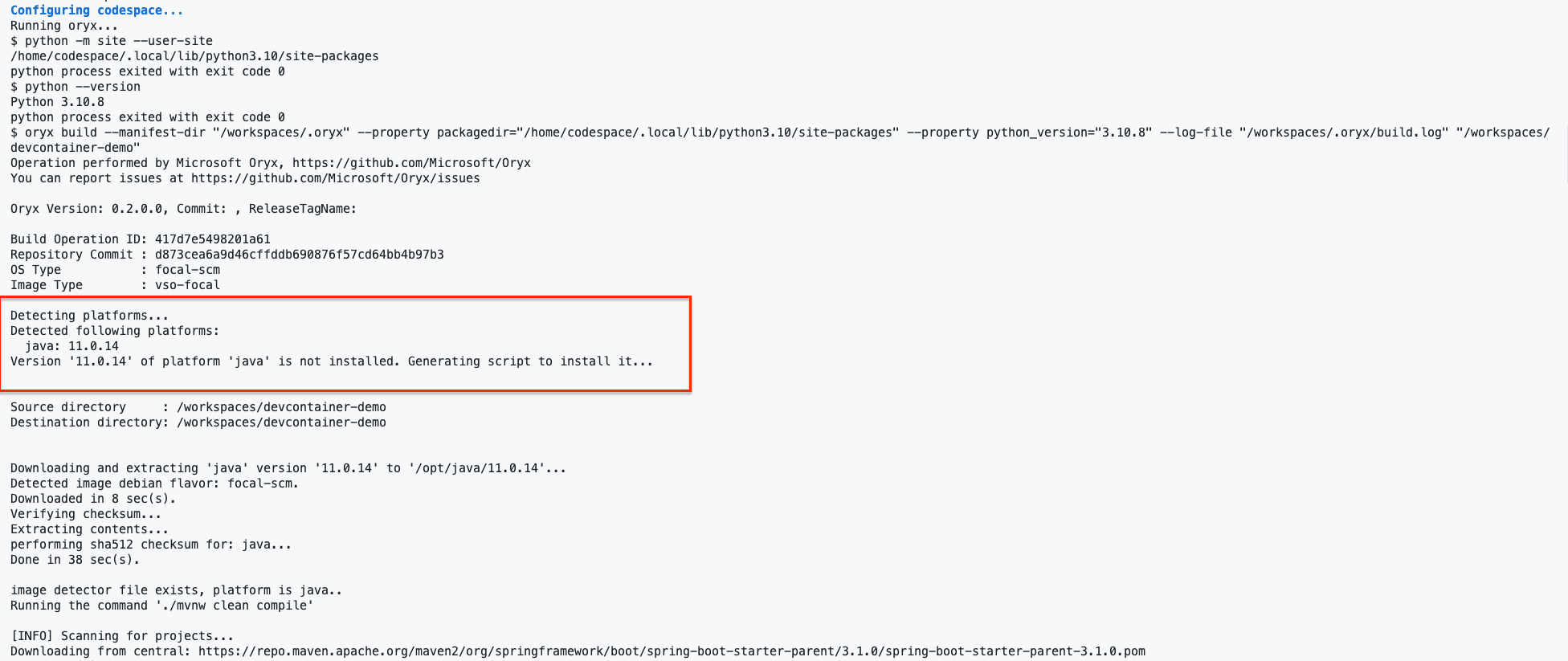 Java version specified as "17" but container installs "11" · Issue #580 · devcontainers/features ...