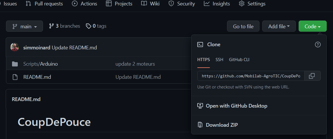 GitHub - Mobilab-AgroTIC/CoupDePouce: CoupDePouce : Un projet d'allumage de bouton à distance ...