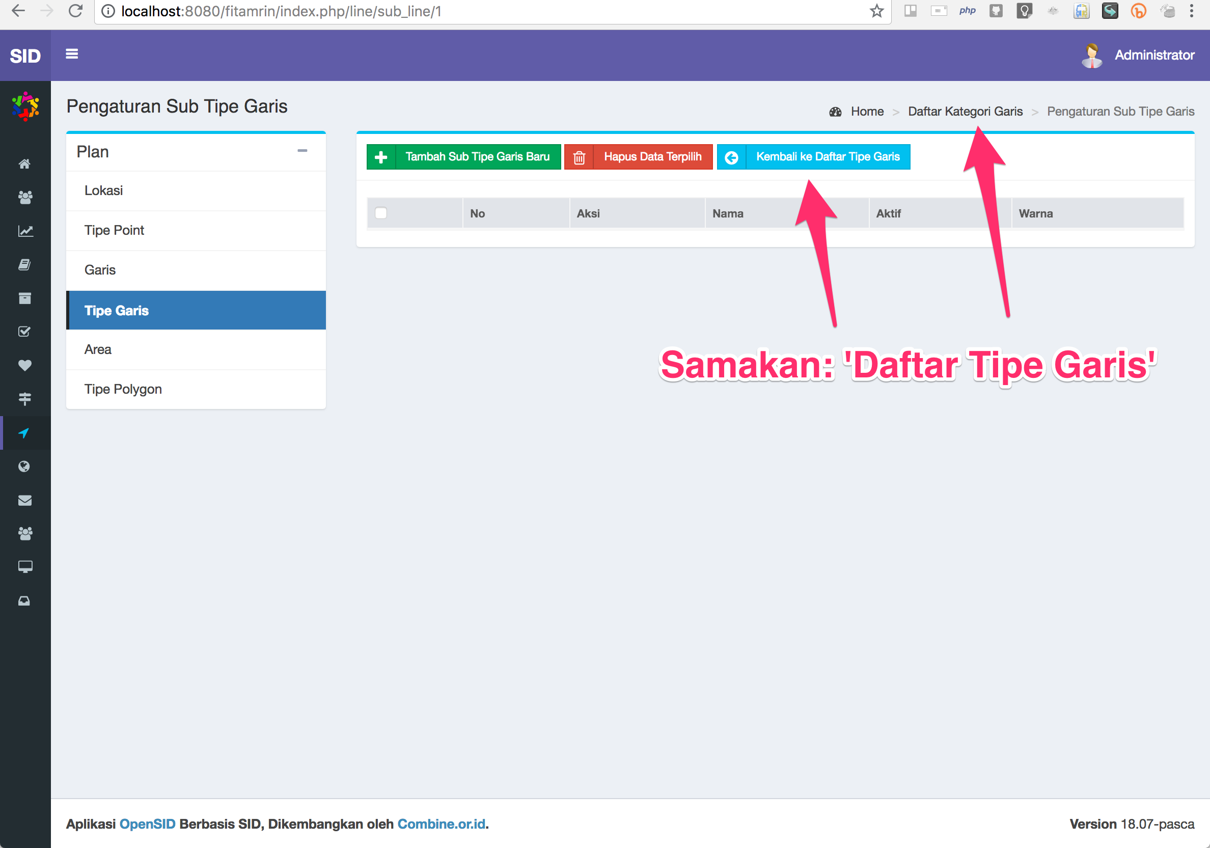 [tampilan-admin] Perbaikan Plan > Tipe Garis > Rincian · Issue #1273 ...