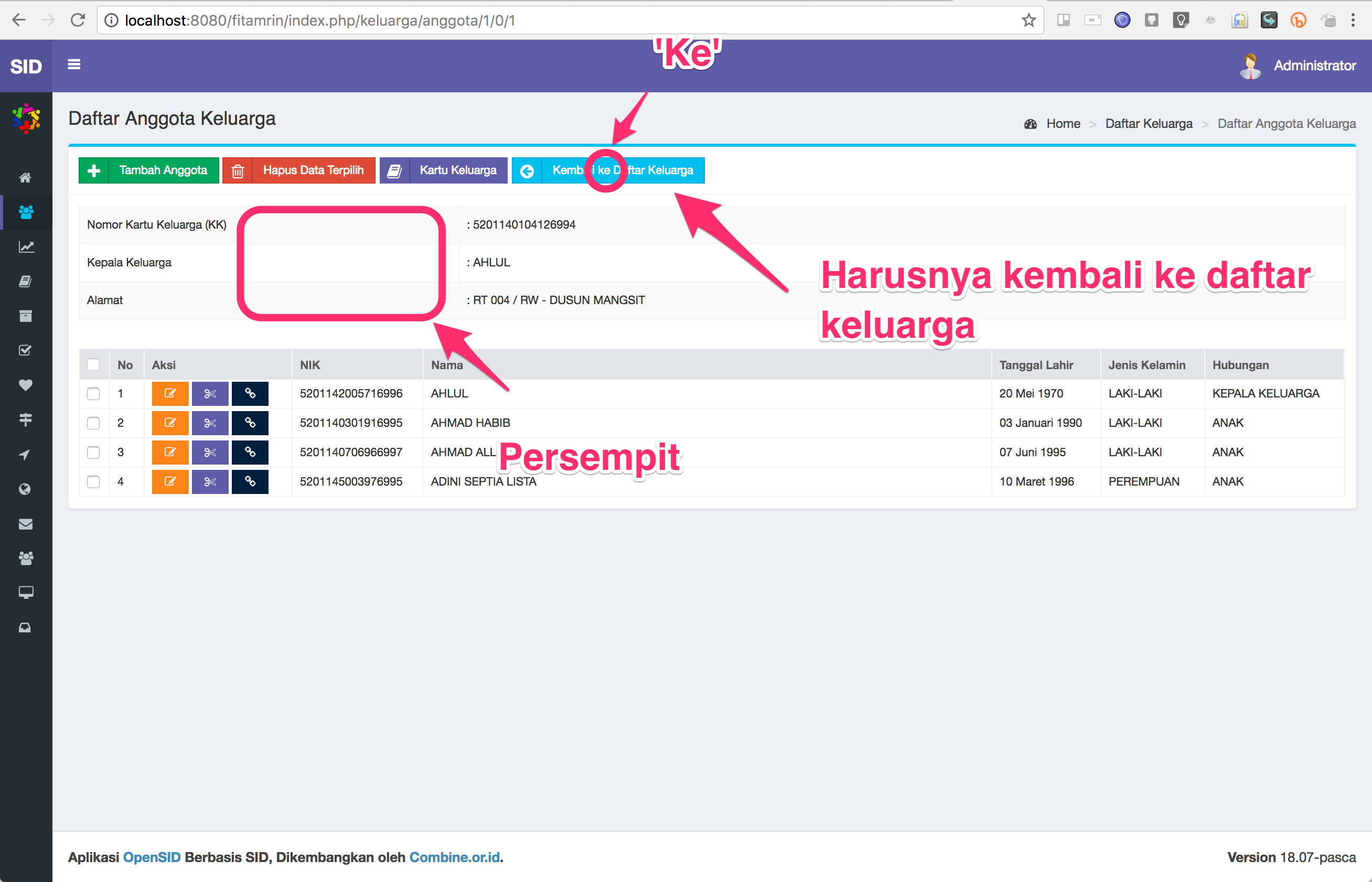 [tampilan-admin] Perbaikan daftar anggota keluarga · Issue #1342 · OpenSID/OpenSID · GitHub