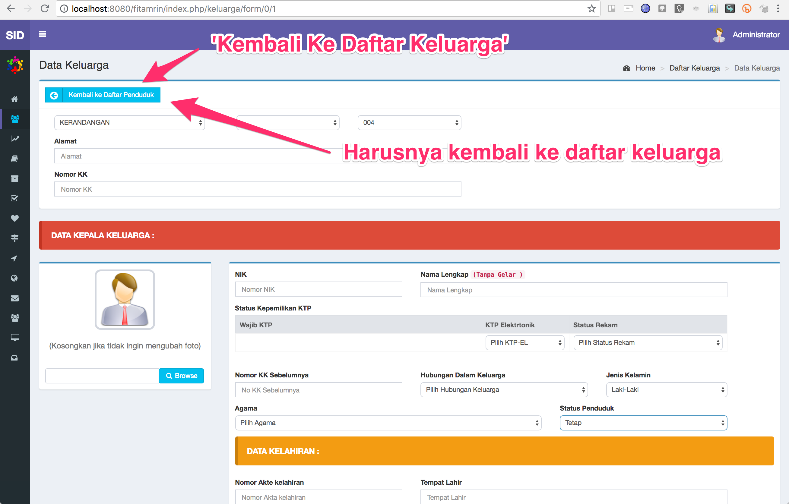 [tampilan-admin] Perbaikan form tambah data KK baru · Issue #1343 ...