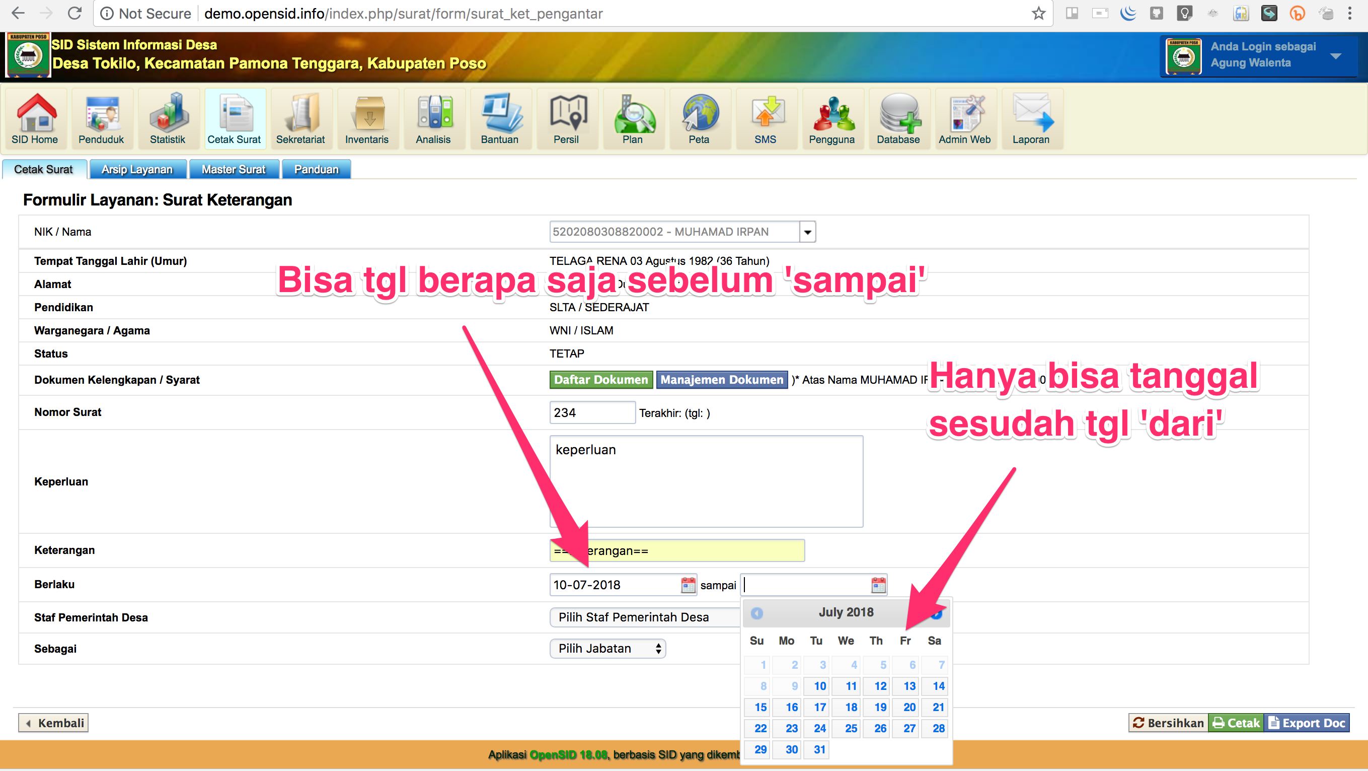 [tampilan-admin] Perbaikan tanggal berlaku di form surat · Issue #1539 ...