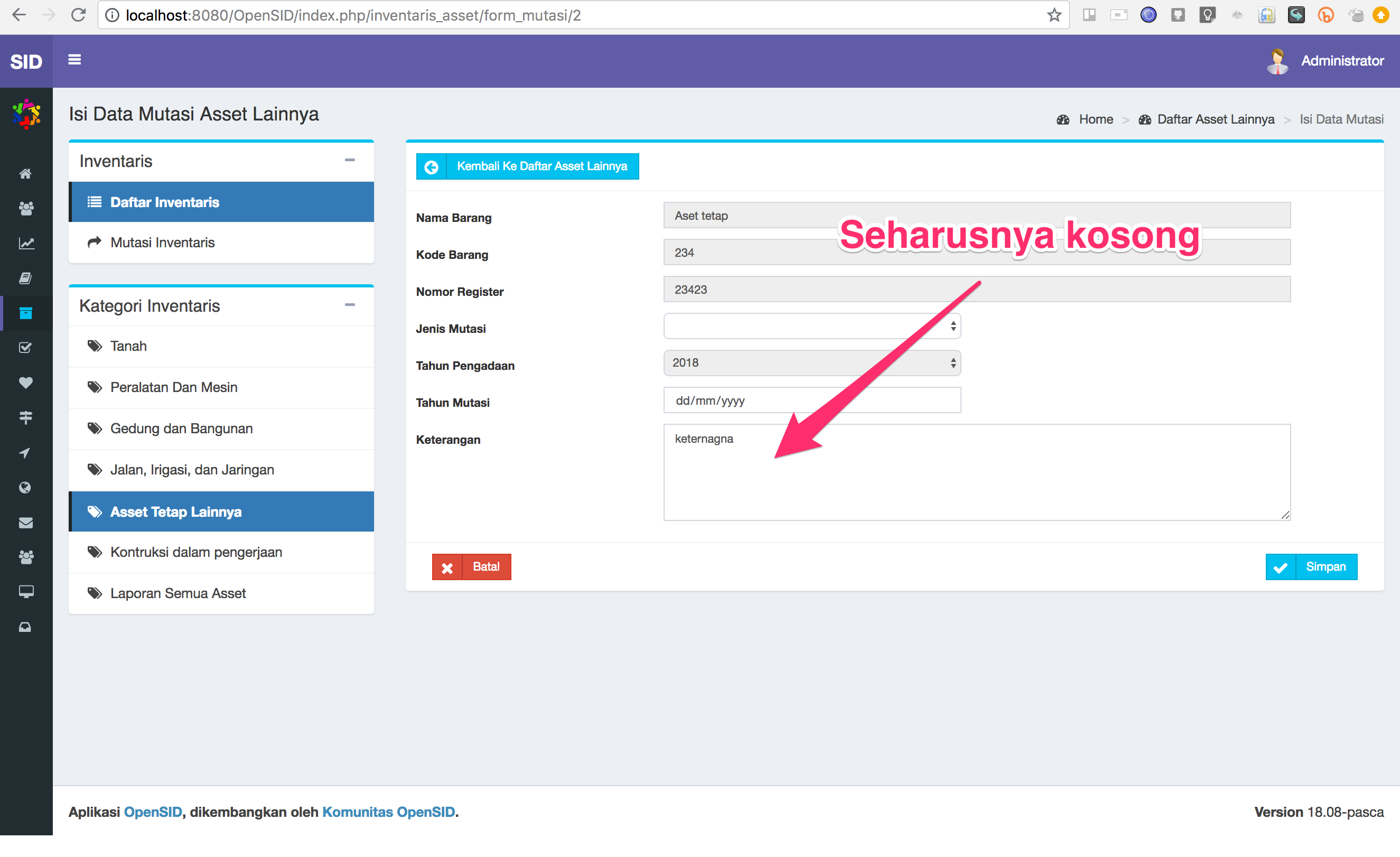 [tampilan-admin] Perbaikan form mutasi inventaris · Issue #1606 ...