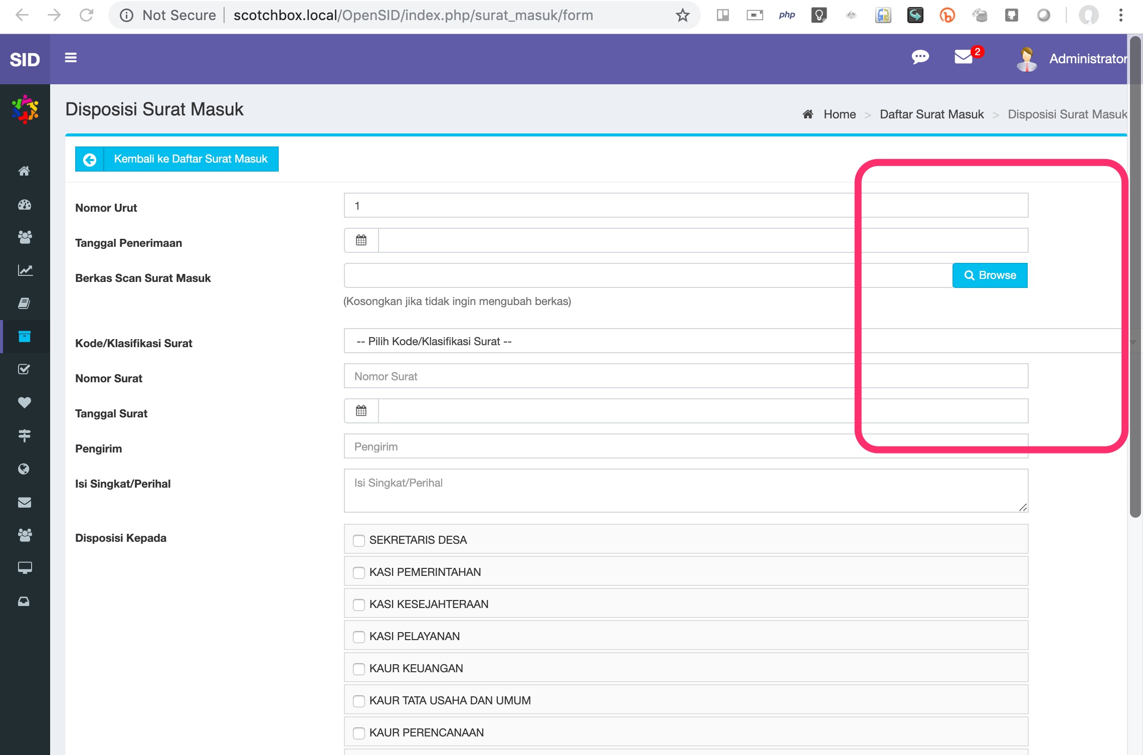 kolom input file dan input klasifikasi ngga lurus · Issue #1748 ...