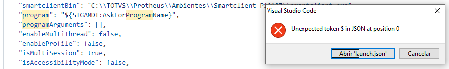 Não consigo abrir o SmartClient via Debug · Issue #888 · totvs/tds-vscode · GitHub