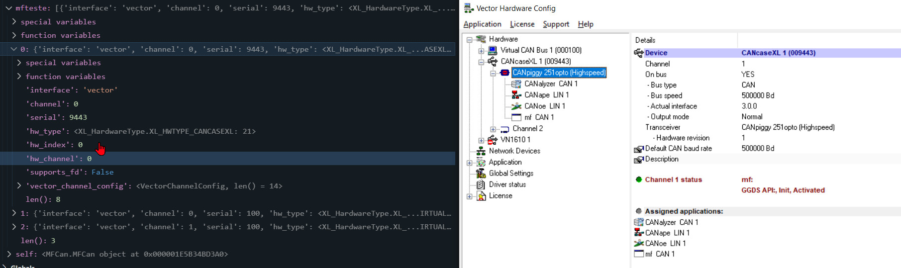 Vector 1610 wont connect, XL will · Issue #1494 · hardbyte/python-can · GitHub