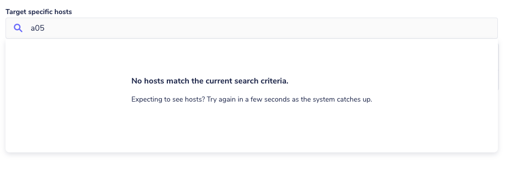 On Query - Select Targets, make the interface less confusing when selecting a single target from ...