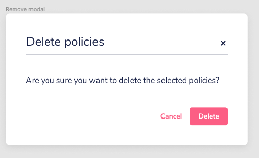 Add The Ability To Create And Edit Detailed Policies And Associated Proprietary Queries · Issue