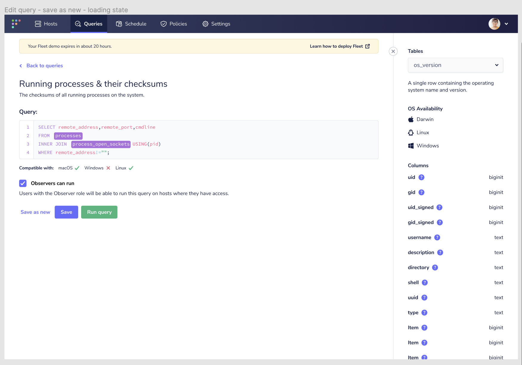 In the Fleet Sandbox, inform user how much time is left · Issue #5723 ...
