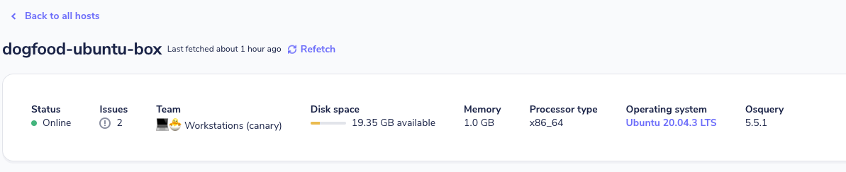 In Fleet Ui Improve Warning For Disk Space Available · Issue 7902 · Fleetdmfleet · Github