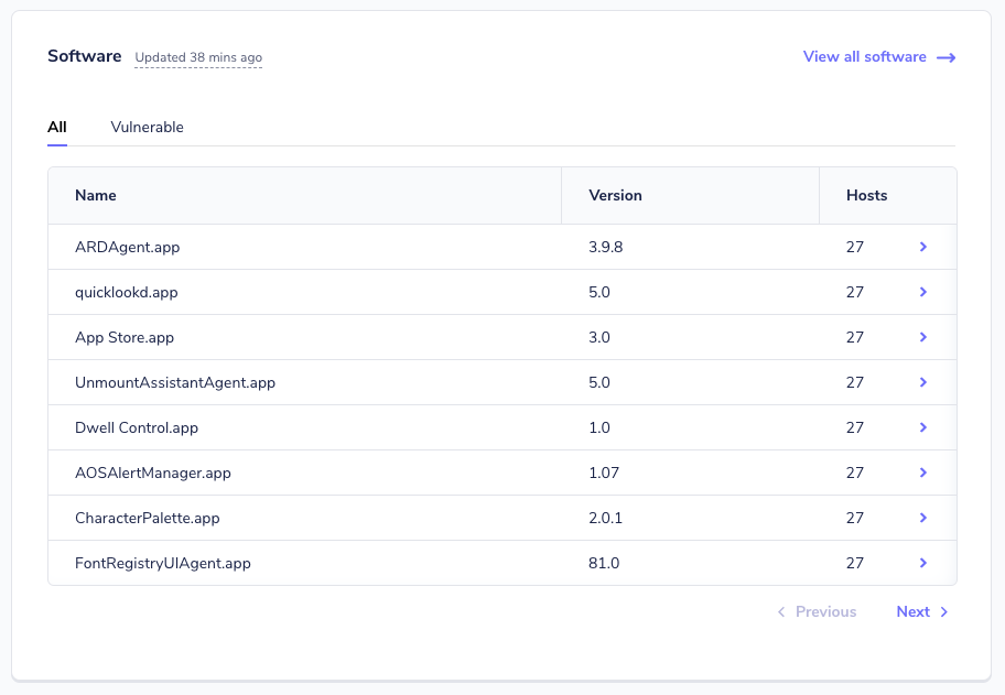Improve pagination styling across all tables · Issue #8392 · fleetdm/fleet · GitHub